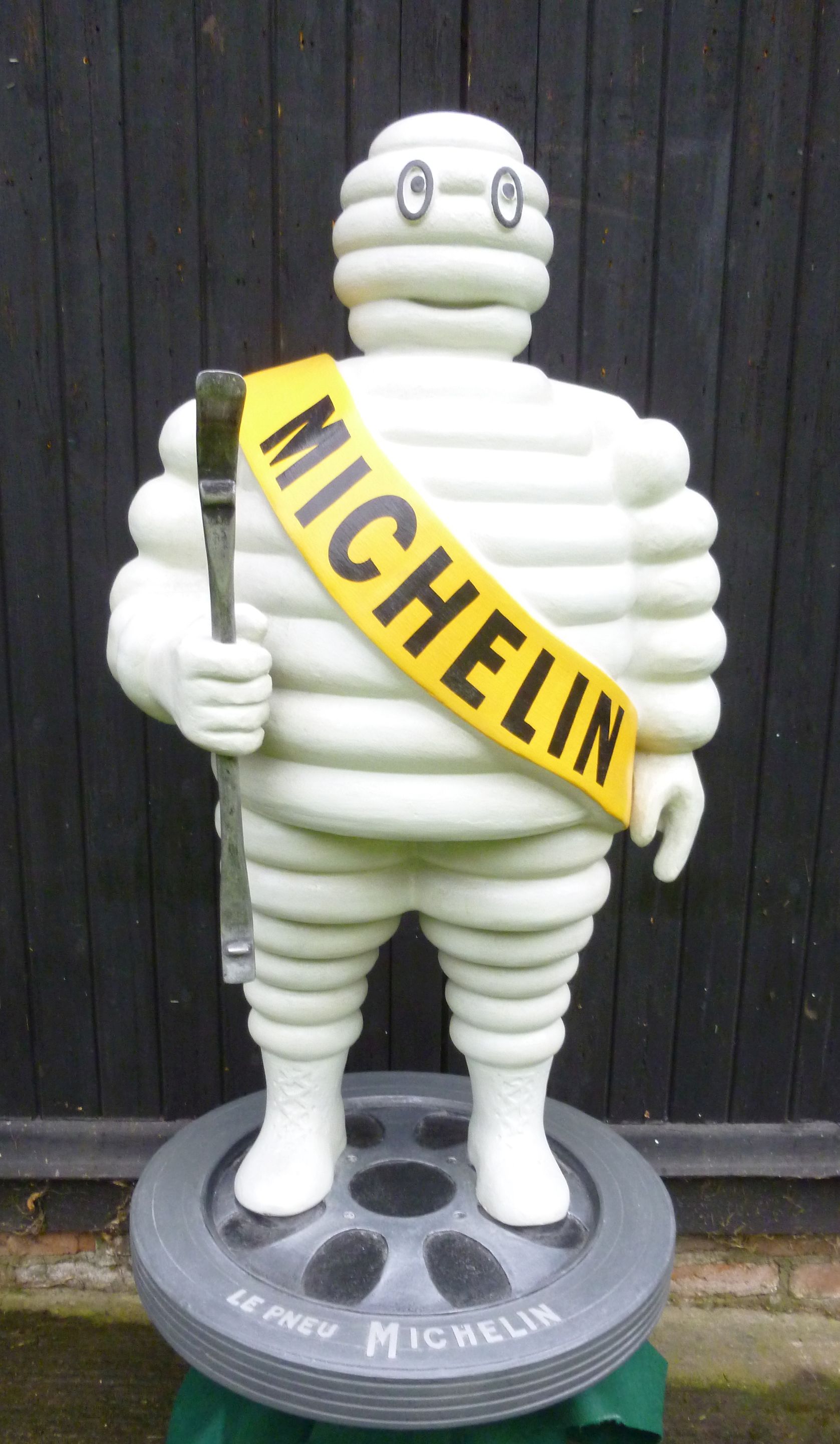 Bonhams Cars : A hand-painted 'Mr Bibendum' standing forecourt figure,