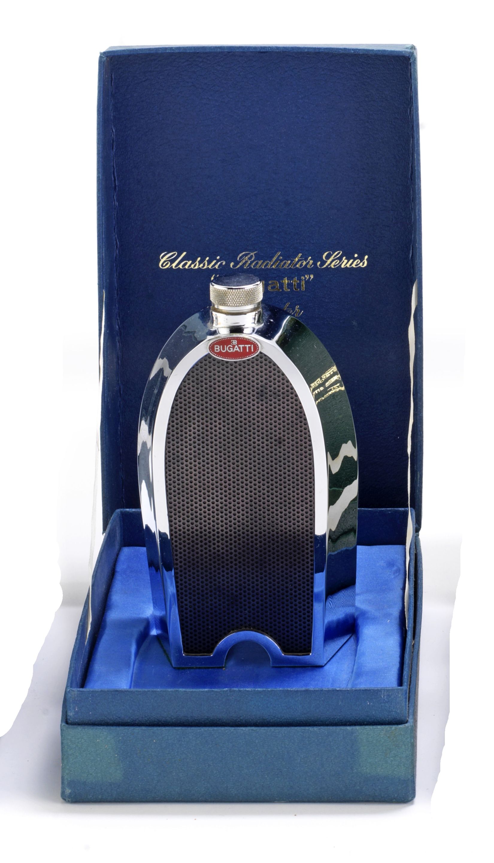 Bonhams Cars : A boxed 'Bugatti' radiator decanter by Ruddspeed ...