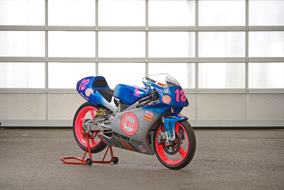 Bonhams : c.1990 Honda RS125, Dirk Raudies Frame no. None visible ...