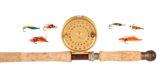 Bonhams : A Hardy The "Hardy Sovereign Salmon Fly" 16ft. fly rod (6)