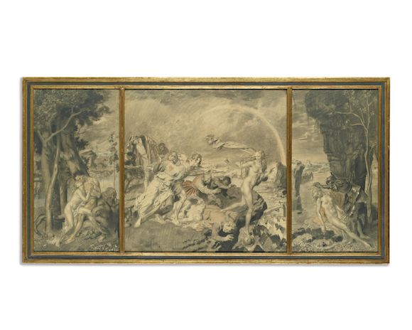 Bonhams : Theodor Baierl (German, 1881-1932) Chasing Fortune central ...