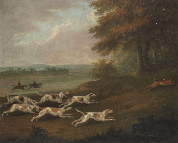 Bonhams : John Nost Sartorius (London 1759-1828) Hare hunting