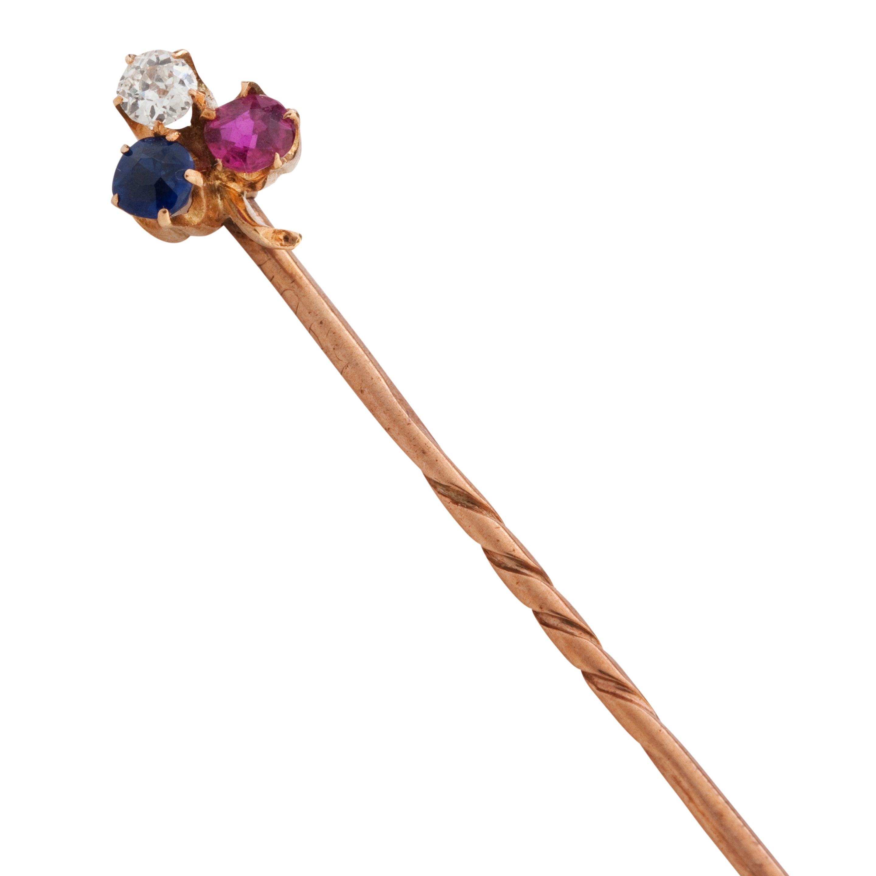 Bonhams : A gem-set stick pin