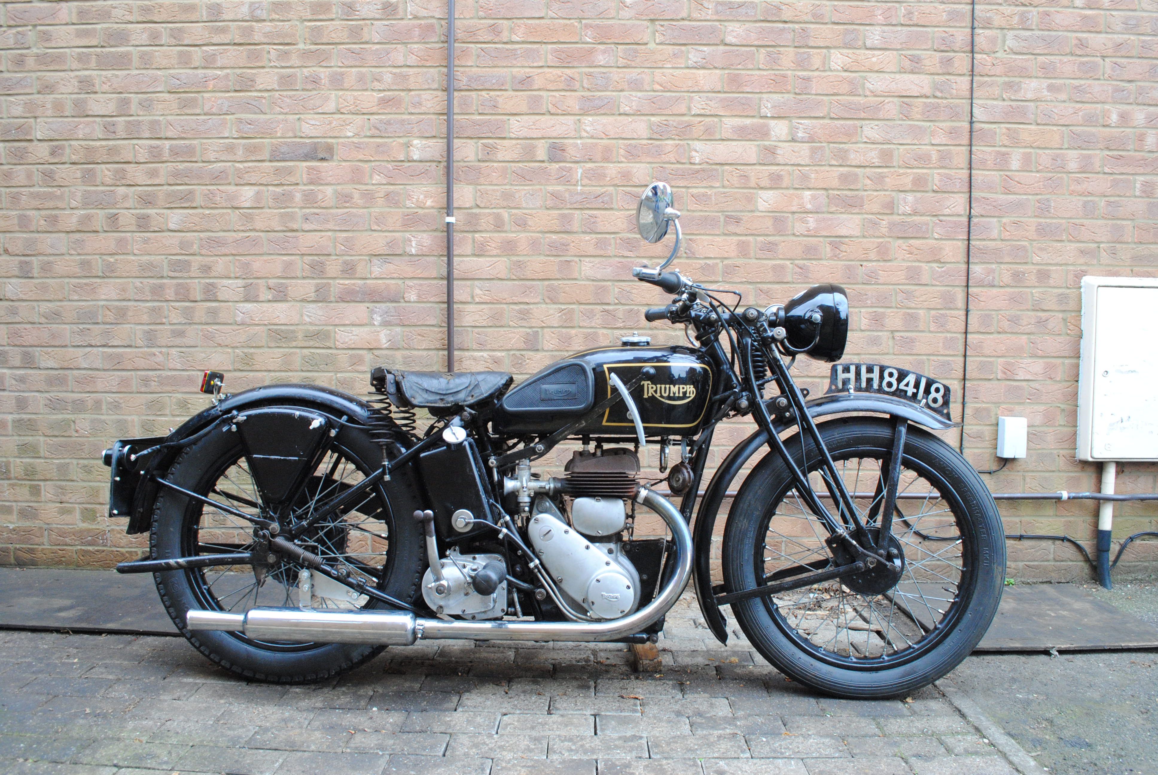 Bonhams Cars : 1936 Triumph 348cc Model 3/1 Frame no. F1566 Engine no ...