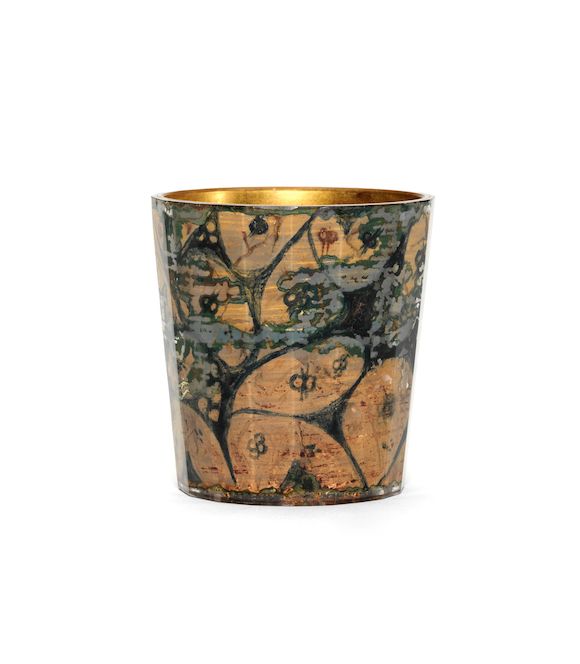 Bonhams : A Bohemian double-walled beaker, circa 1740
