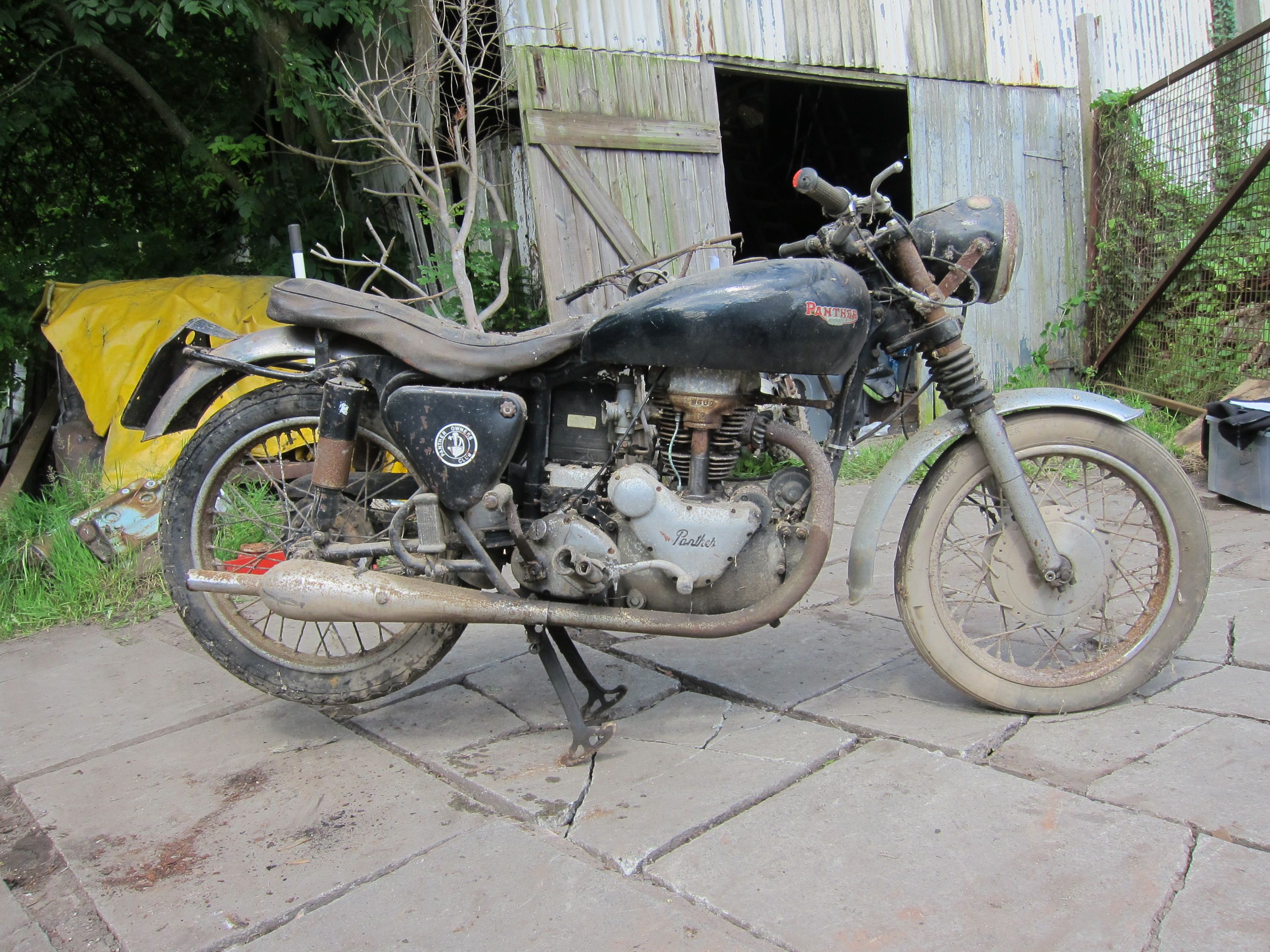 Bonhams Cars : c.1955 Panther 348cc Model 75 Frame no. F8812 Engine no ...