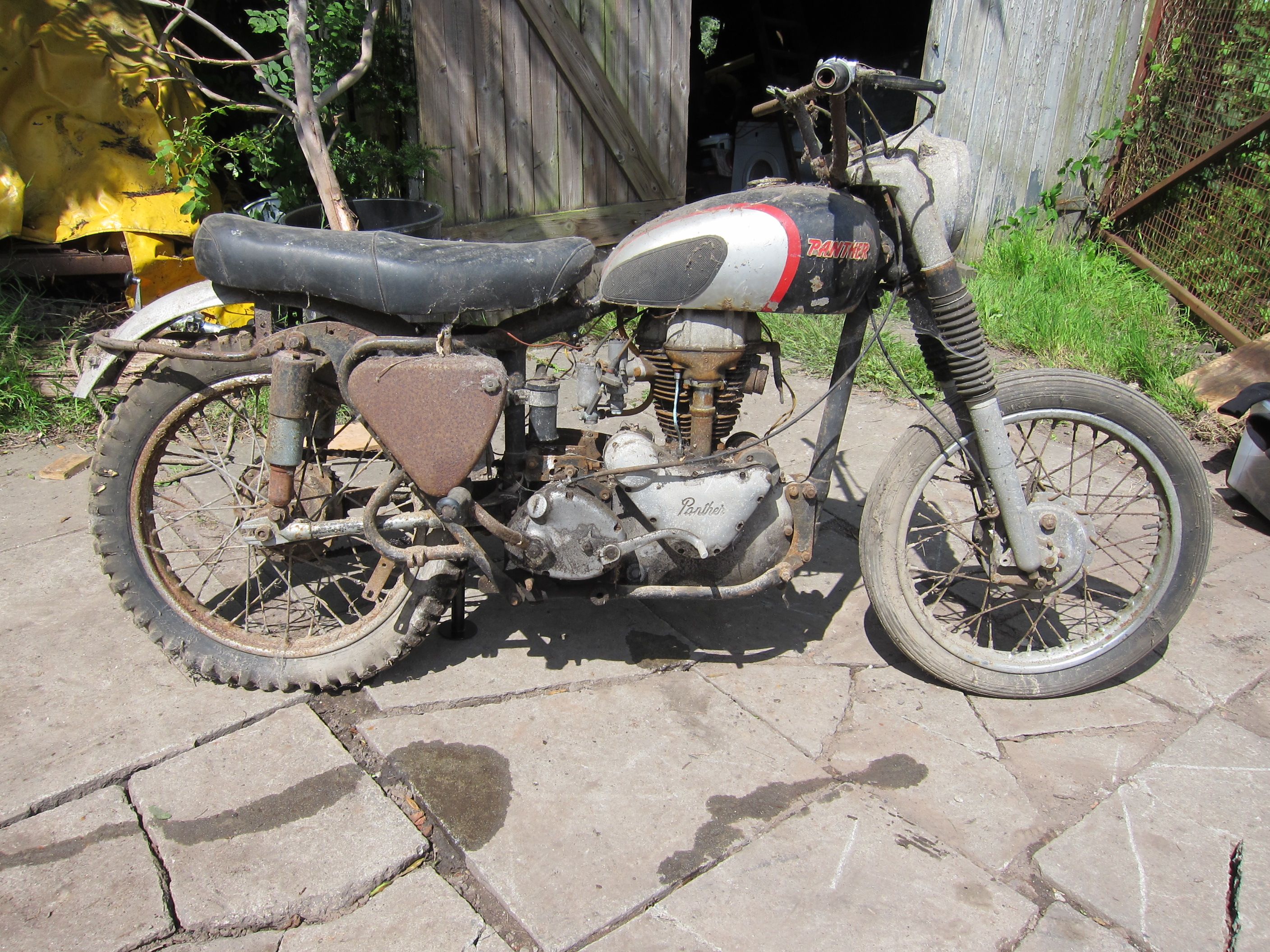 Bonhams Cars : 1955 Panther 248cc Model 65 Frame no. F10962 Engine no ...