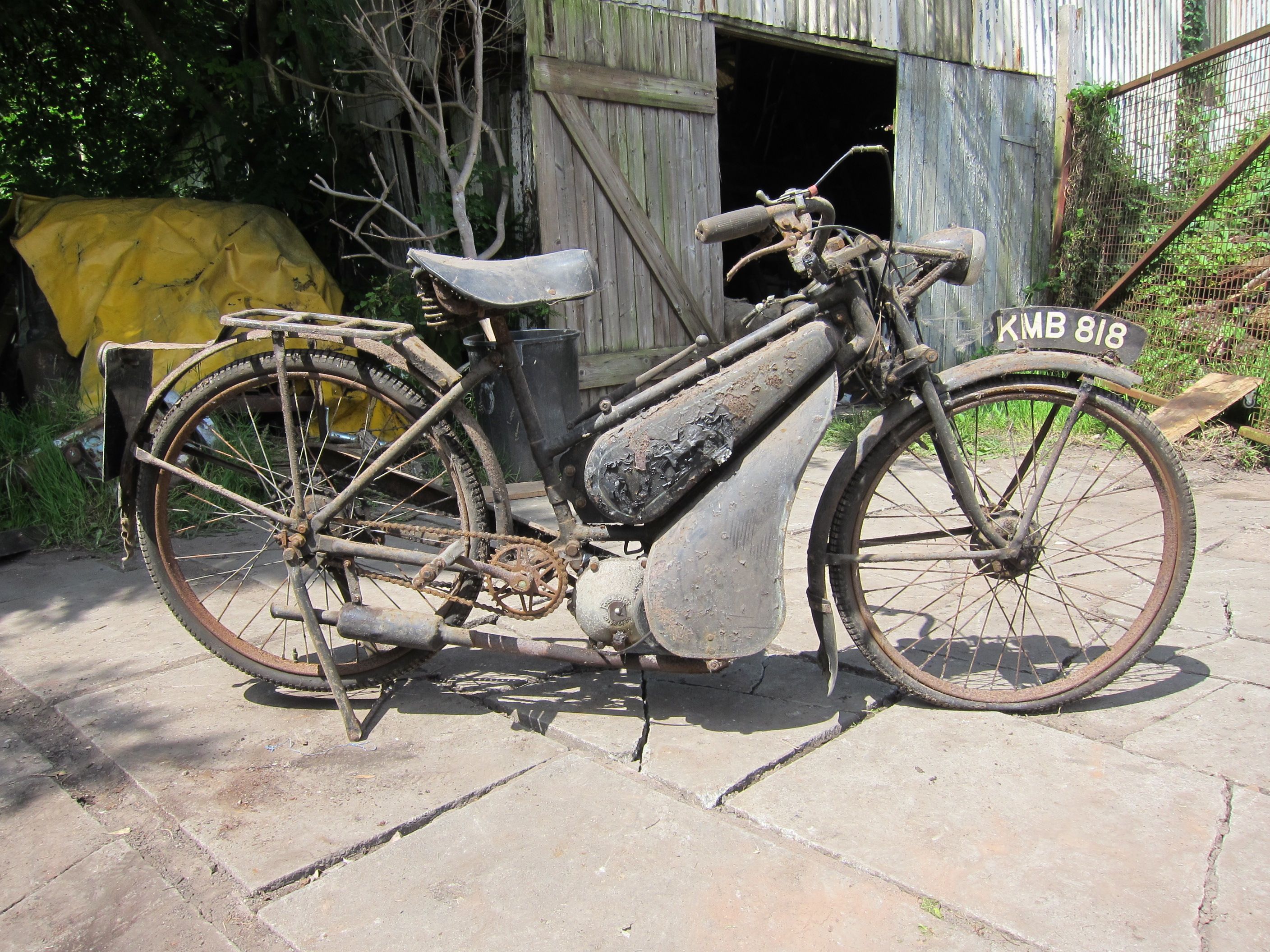 Bonhams Cars : c.1948 Excelsior 98cc Autobyk Frame no. AX/2375