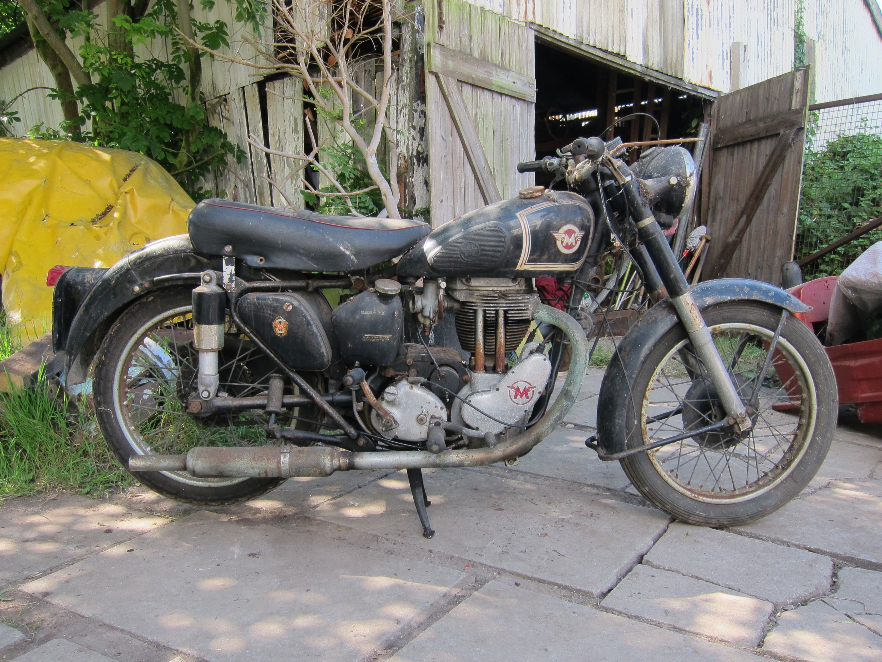 Bonhams Cars : 1953 Matchless 347cc G3 Frame no. A2633 Engine no. 53 ...