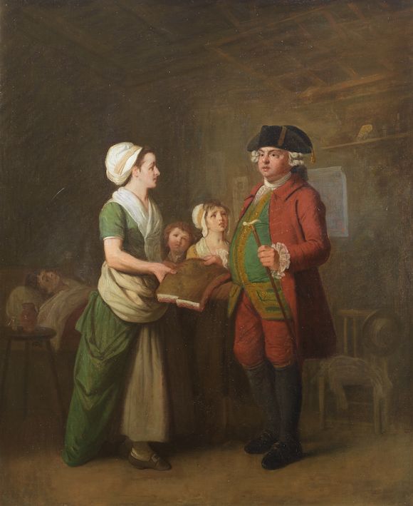 Bonhams : Edward Penny (Knutsford 1714-1791 Chiswick) The flitch of bacon