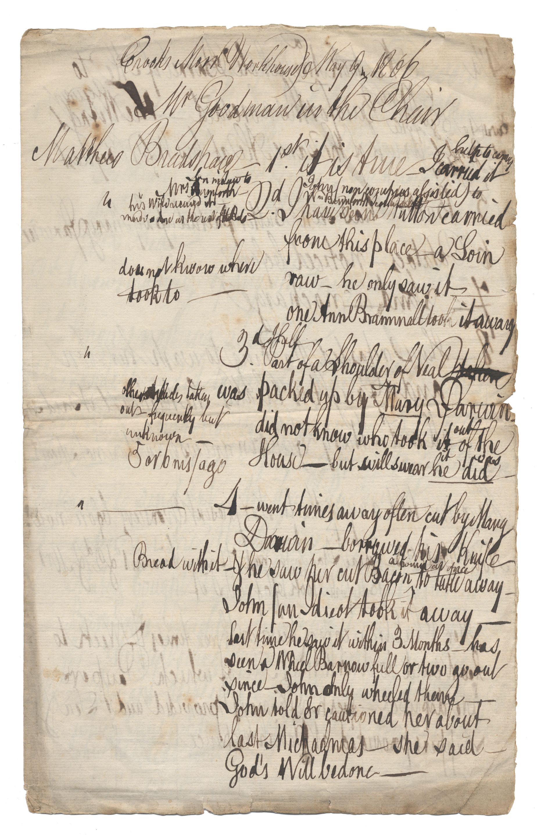 Bonhams : GALLIMAUFRY Collection comprising a bifolium headed Crooks ...