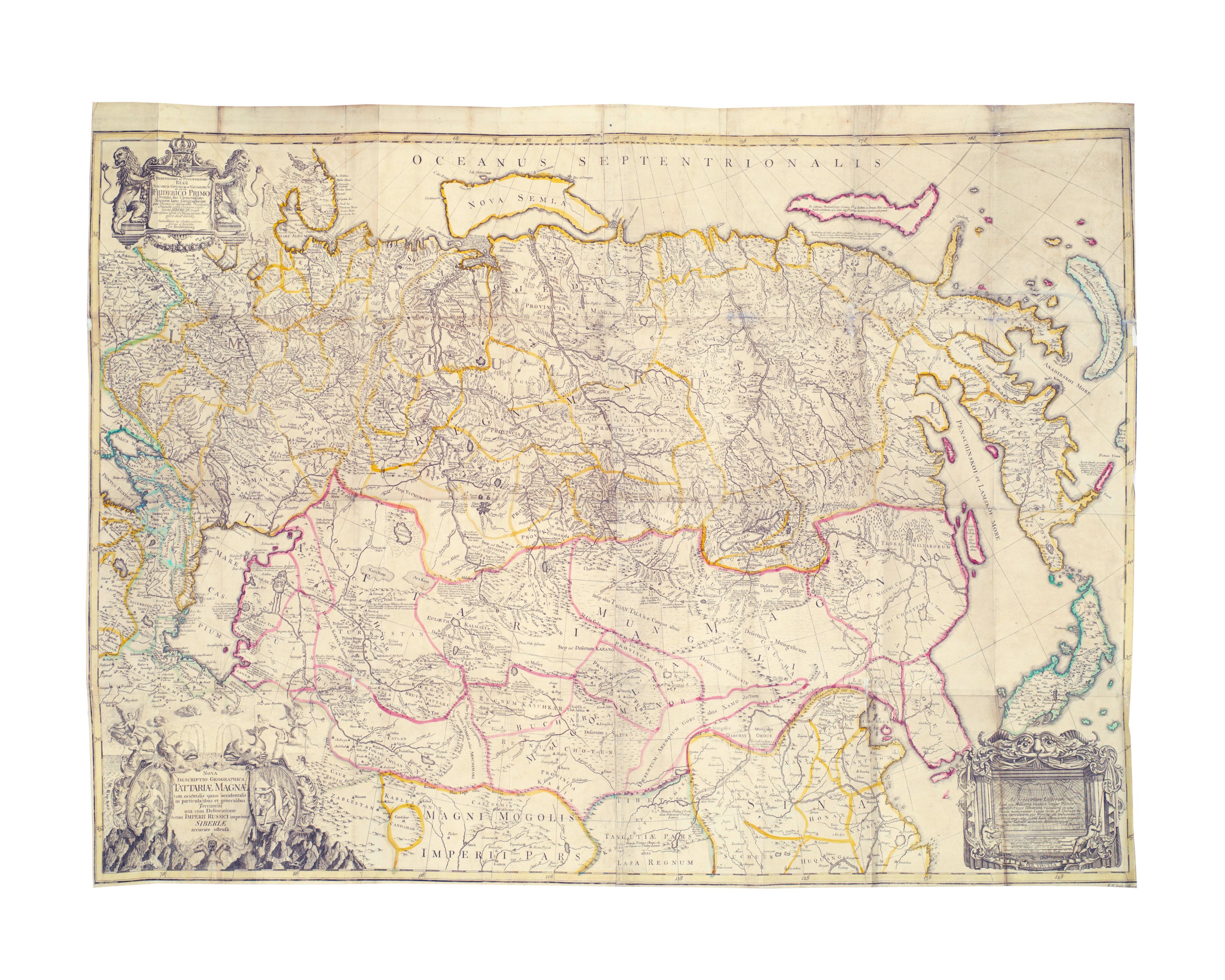Bonhams : STRAHLENBERG (PHILIP JOHANN VON) An Historico-Geographical ...
