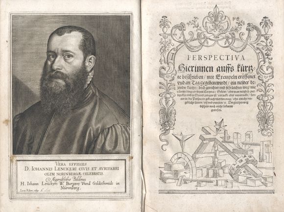 Bonhams : LENCKER (HANS) Perspectiva in welcher ein leichter Weg ...