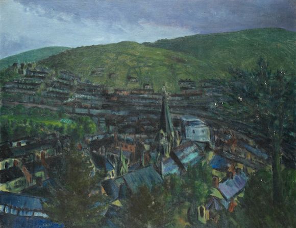 Bonhams : Glyn Morgan (British, 1926-2015) 'Pontypridd' (with ...