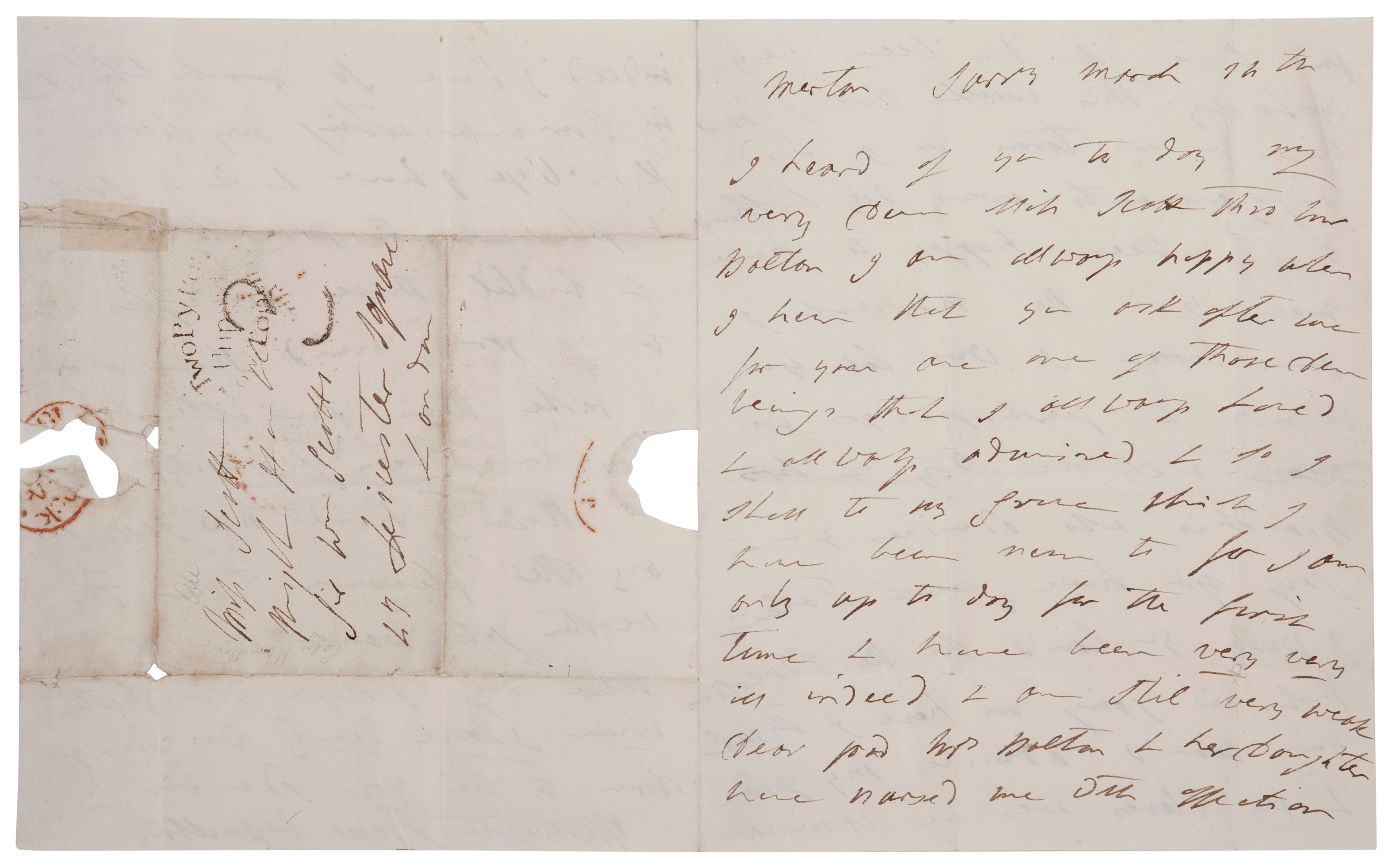 Bonhams : HAMILTON (EMMA) Autograph letter signed (Emma Hamilton), to ...
