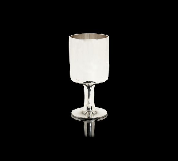 Bonhams : SIMON BENNEY: A silver small goblet London 2008
