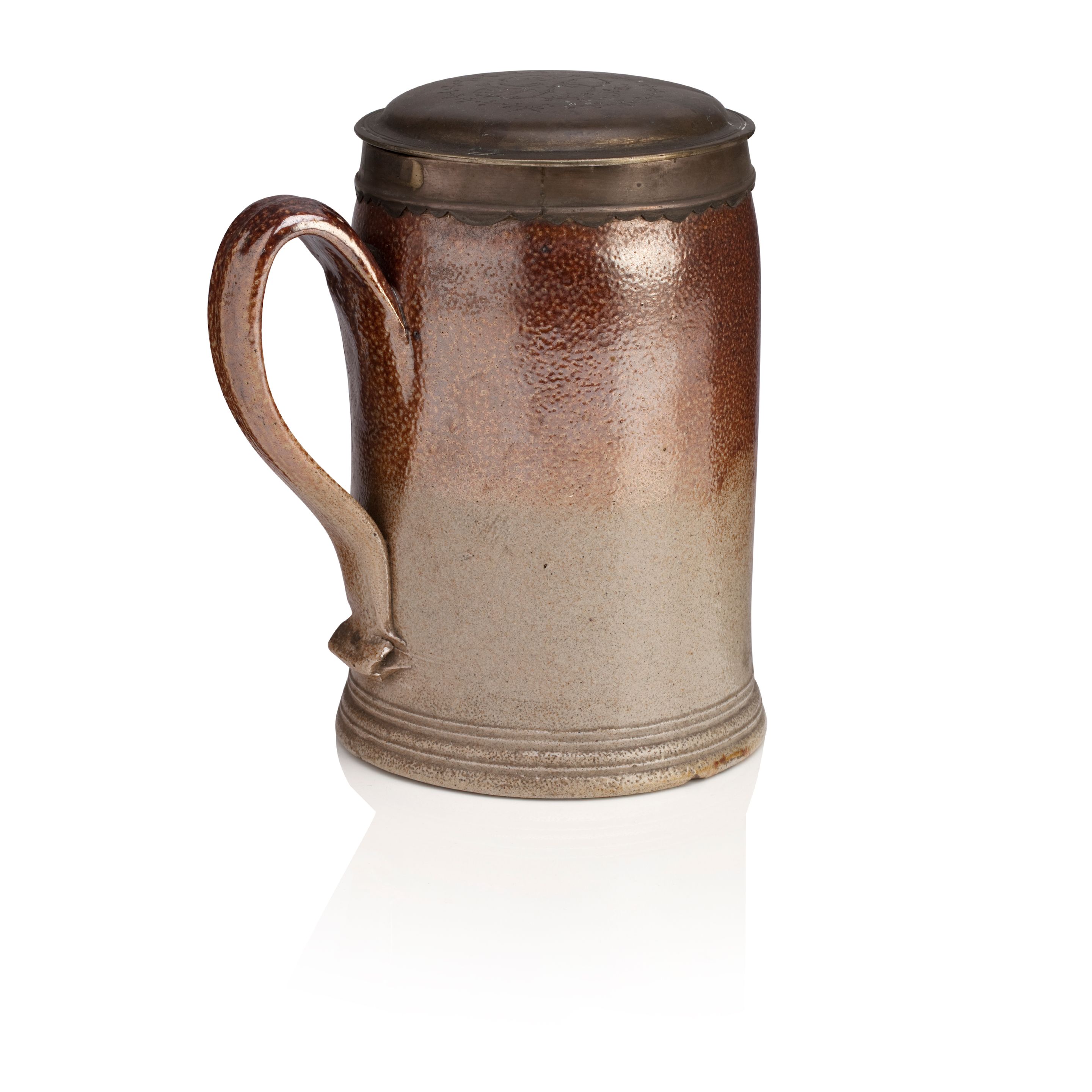 Bonhams : An English stoneware tankard Early 18th century