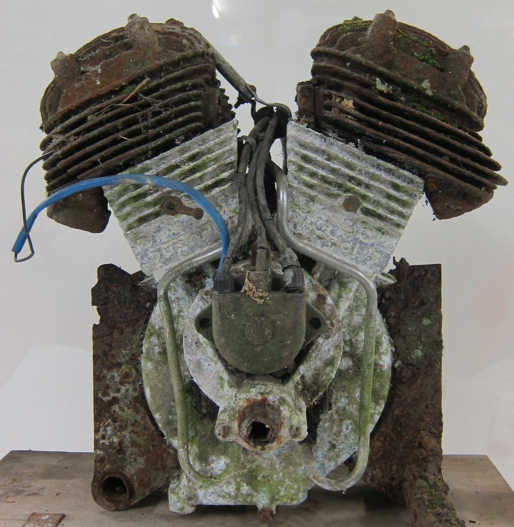 Bonhams Cars : A 1935 JAP Brough Superior MX80 engine,