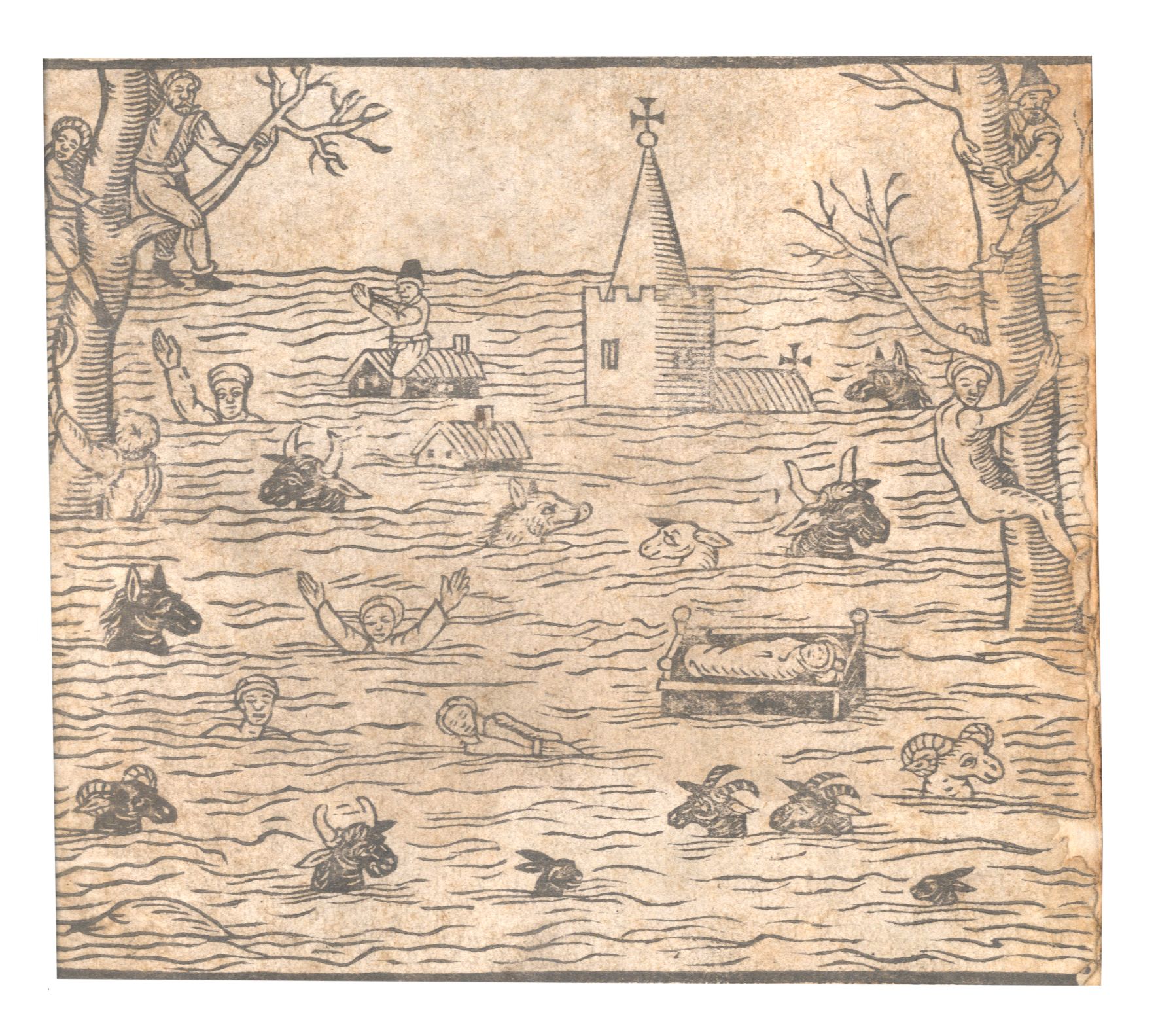 Bonhams : SOMERSET - FLOODS 1607. A True Report of Certaine Wonderfull ...
