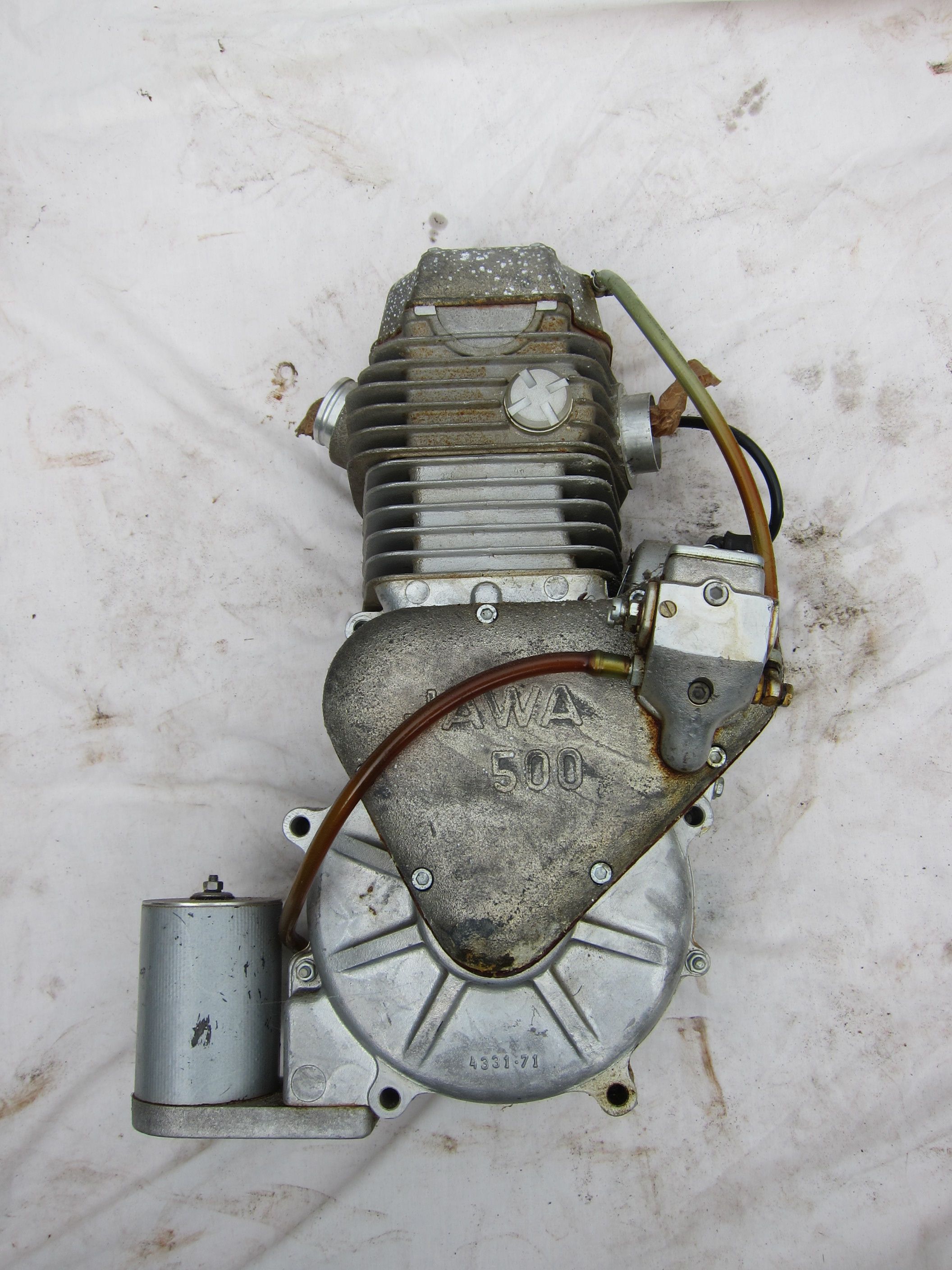 Bonhams Cars : A believed unused Jawa engine,