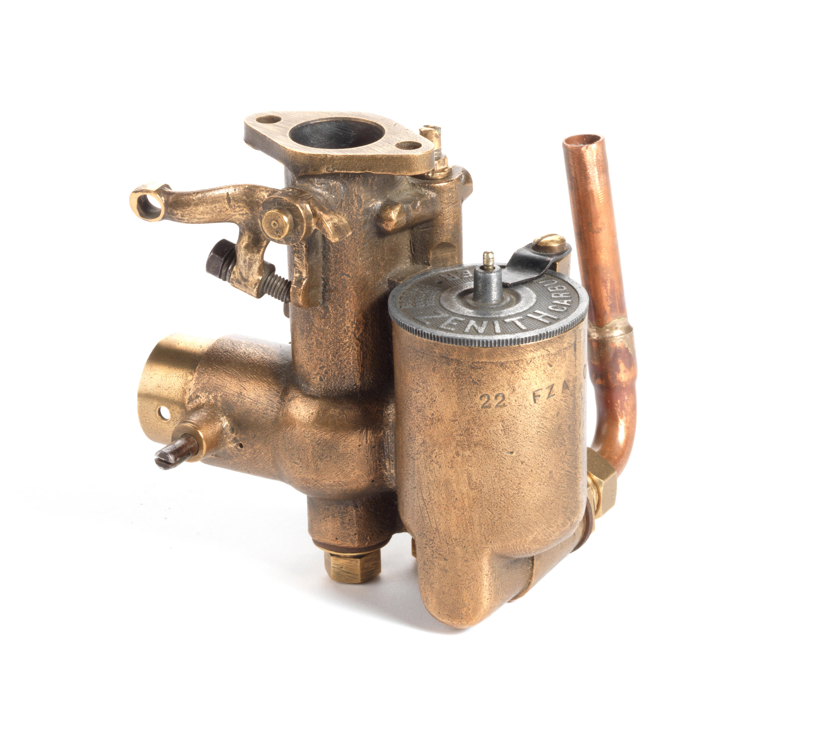 Bonhams Cars : A bronze Zenith carburettor, British, patented 1907,