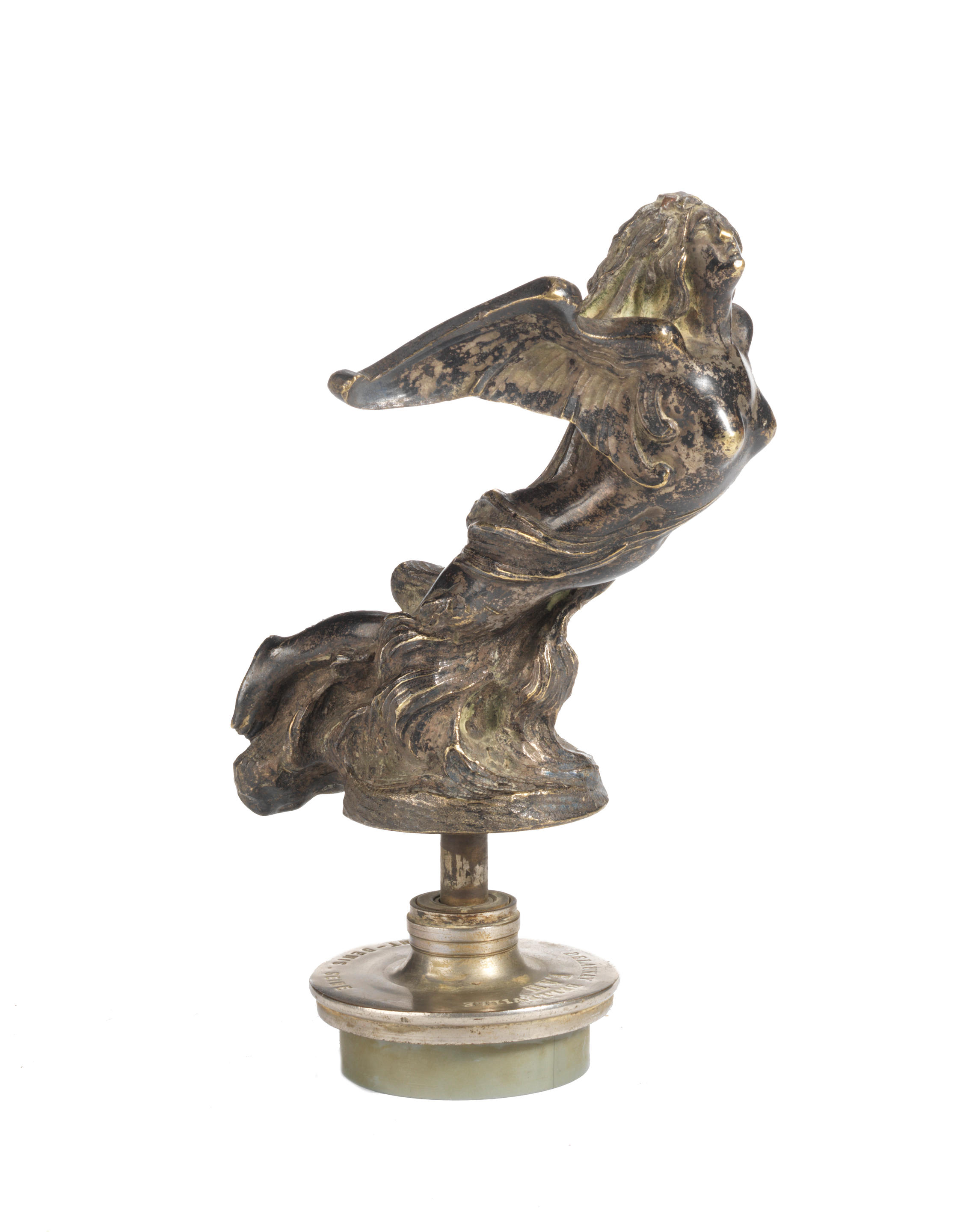 Bonhams Cars A Winged Female Car Mascot Believed French 1910s