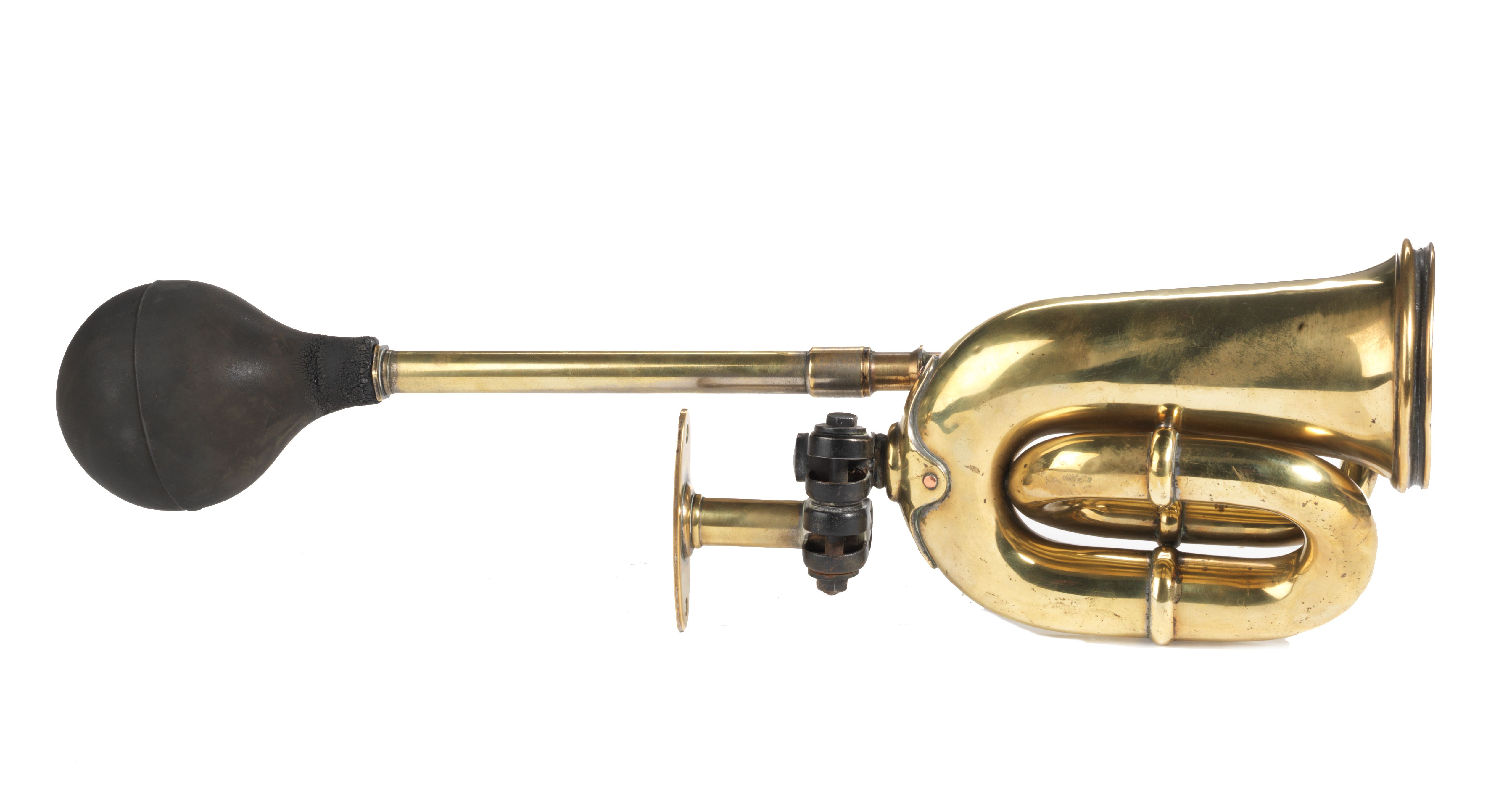 Bonhams Cars : A Desmo double twist bulb horn,