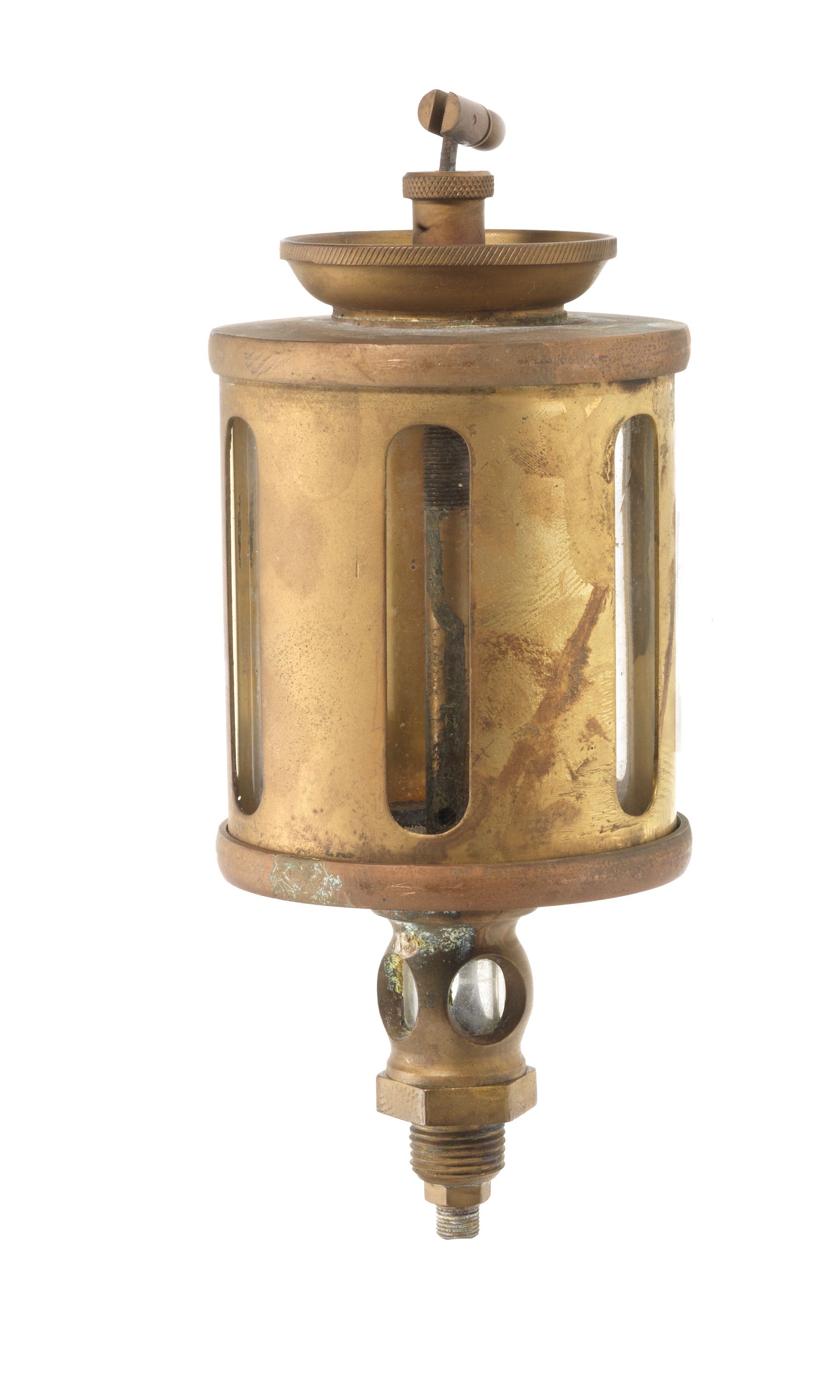 Bonhams Cars : A large and rare single-drip oiler,