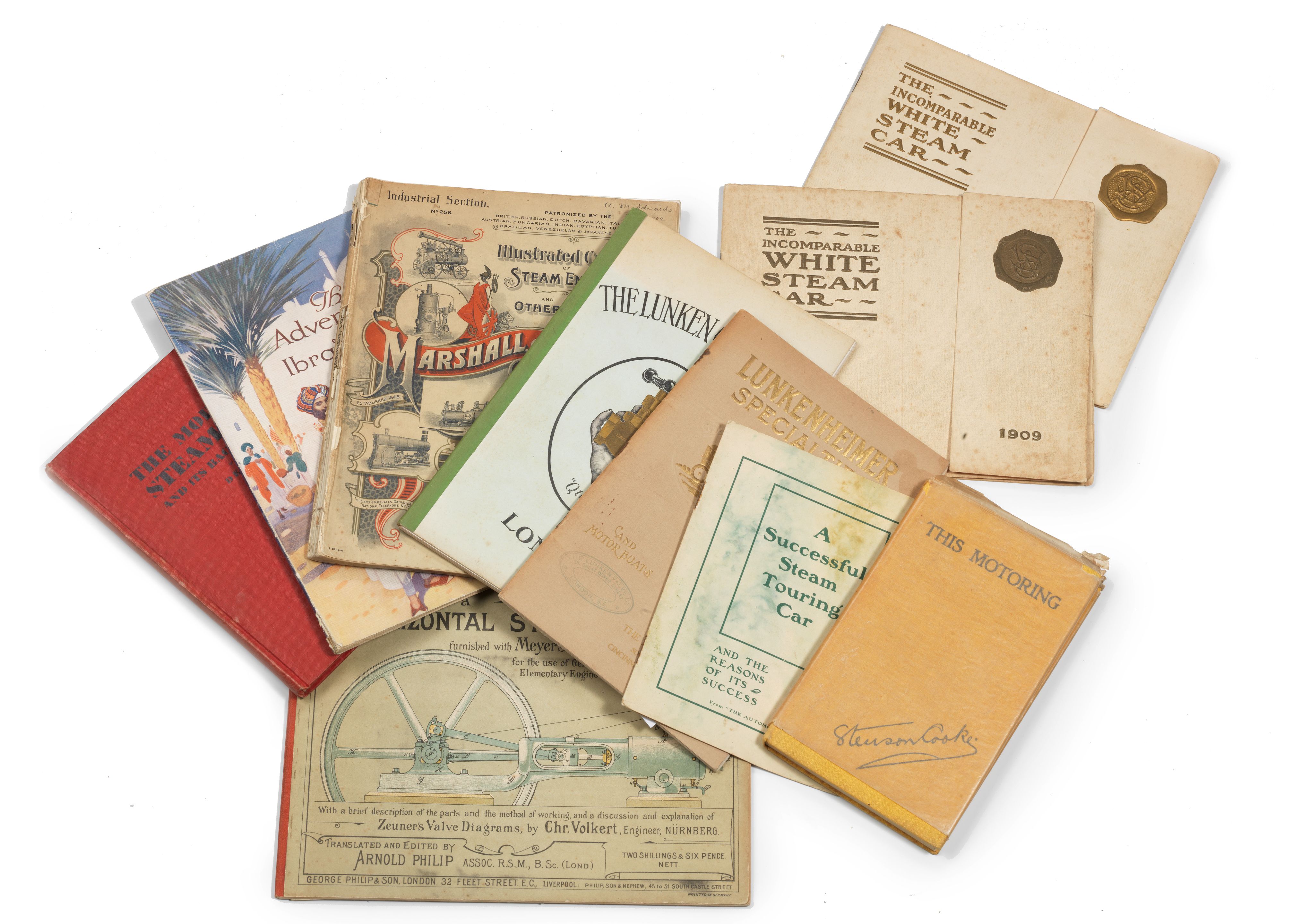 Bonhams Cars : A quantity of catalogues and books relating to Edwardian ...