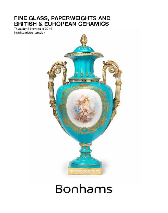 Bonhams British And European Ceramics And Glass