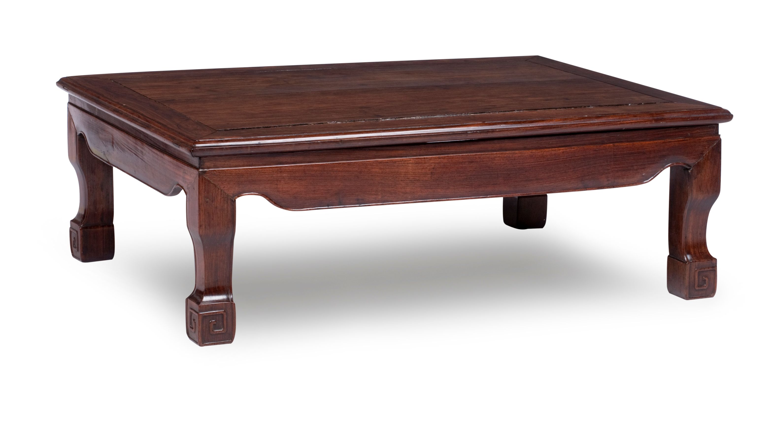 Bonhams : A hongmu rectangular low table, kang 19th century
