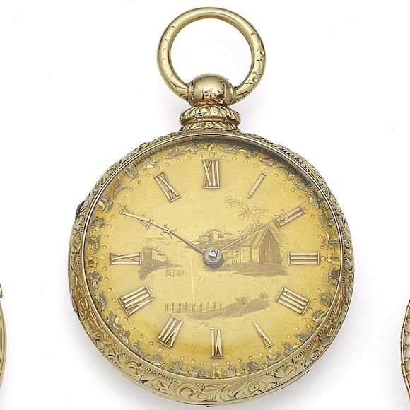 Bonhams : John Harrison, Liverpool. An 18K gold key wind open face ...