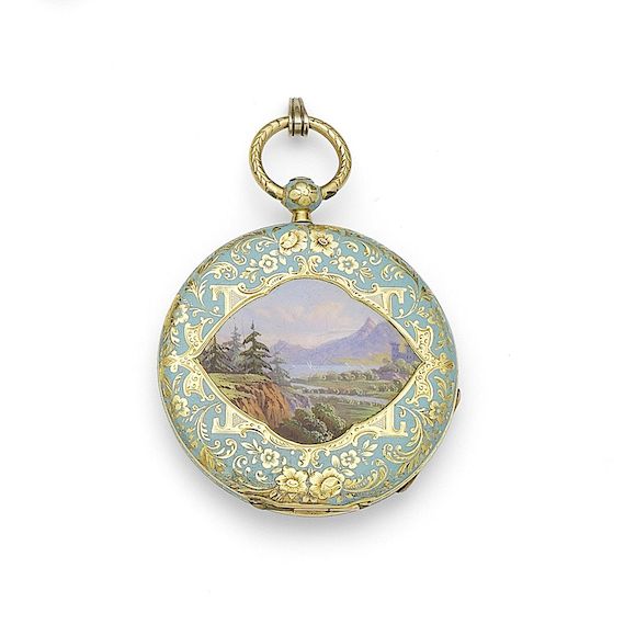 Bonhams : J. F. Bautte & Co., Geneve. A Continental gold key wind open ...