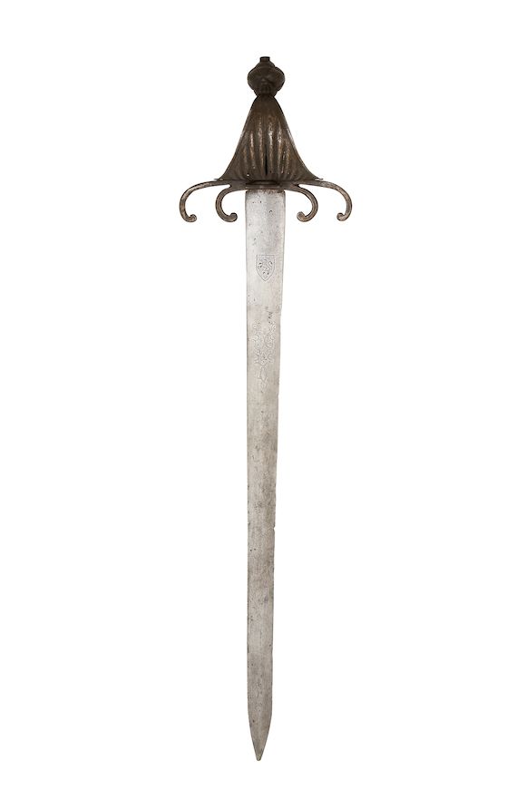 Bonhams : A Composite Italian Broadsword With 'Crab-Claw' Hilt