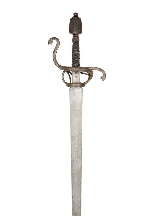 Bonhams : A Sword-Rapier In German Early 17th Century Style