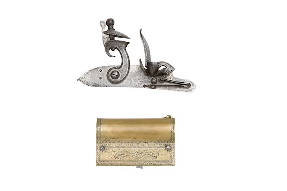 Bonhams : A Flintlock Mechanism For A Volunteer Musket