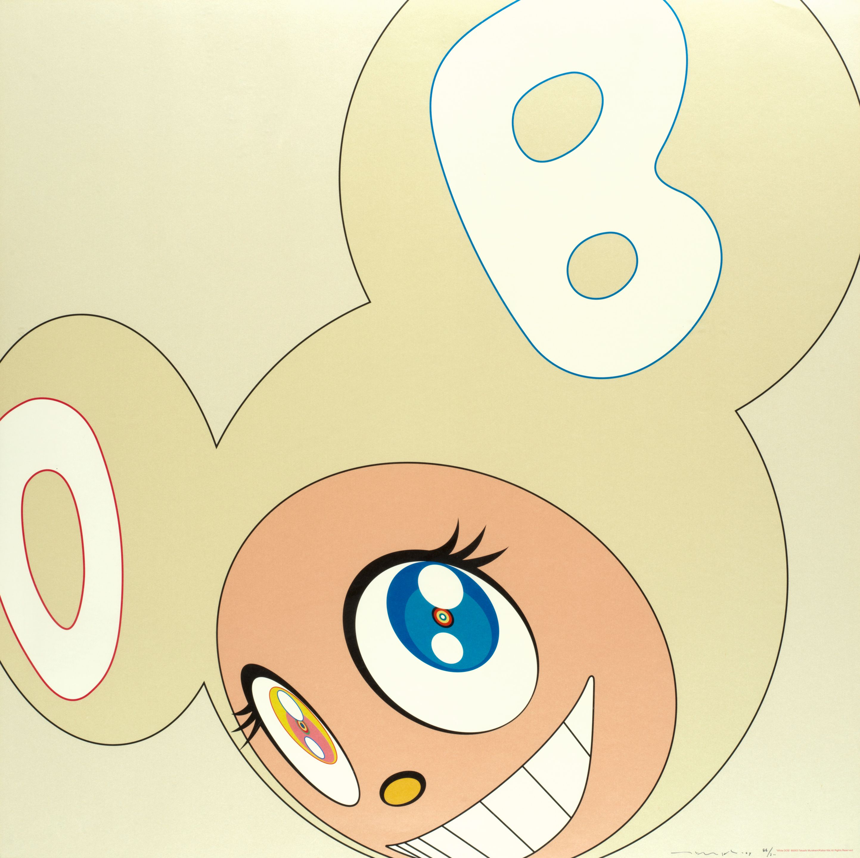 Bonhams : Takashi Murakami (Japanese, born 1962) White DOB Offset ...