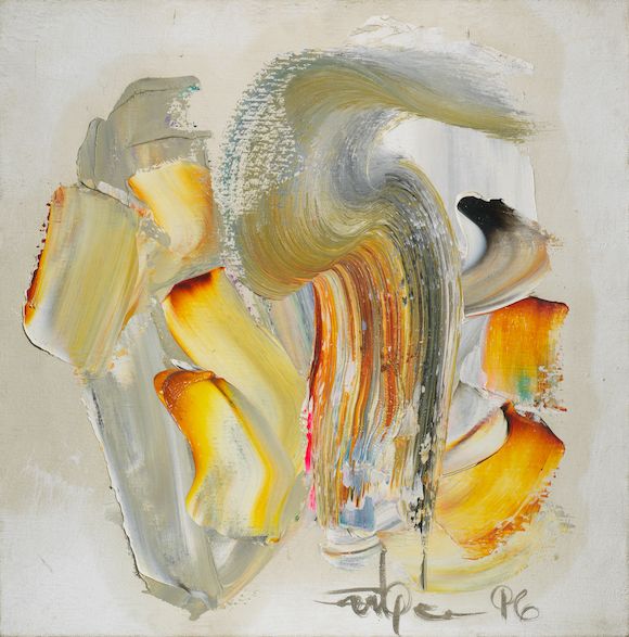 Bonhams : Ismail Gulgee (Pakistan, 1926 - 2007) Abstract 5 Untitled ...