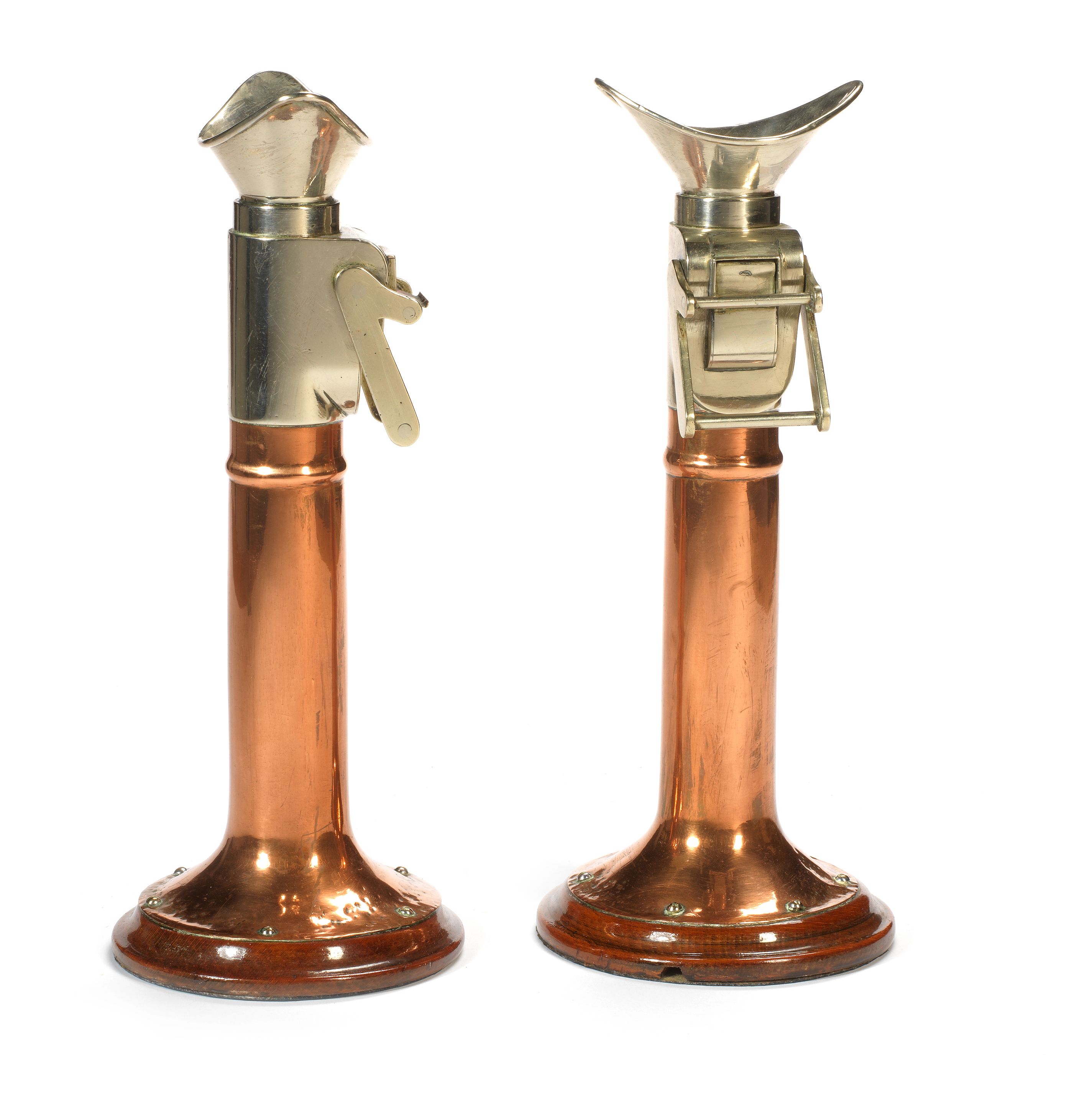 Bonhams Cars : A pair of marine speaking tubes, circa 1910, (2)