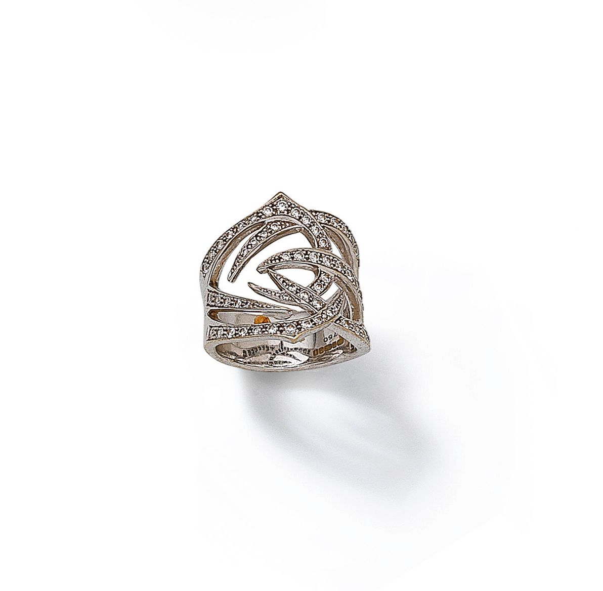 Bonhams : A diamond 'Thorn' ring, by Stephen Webster