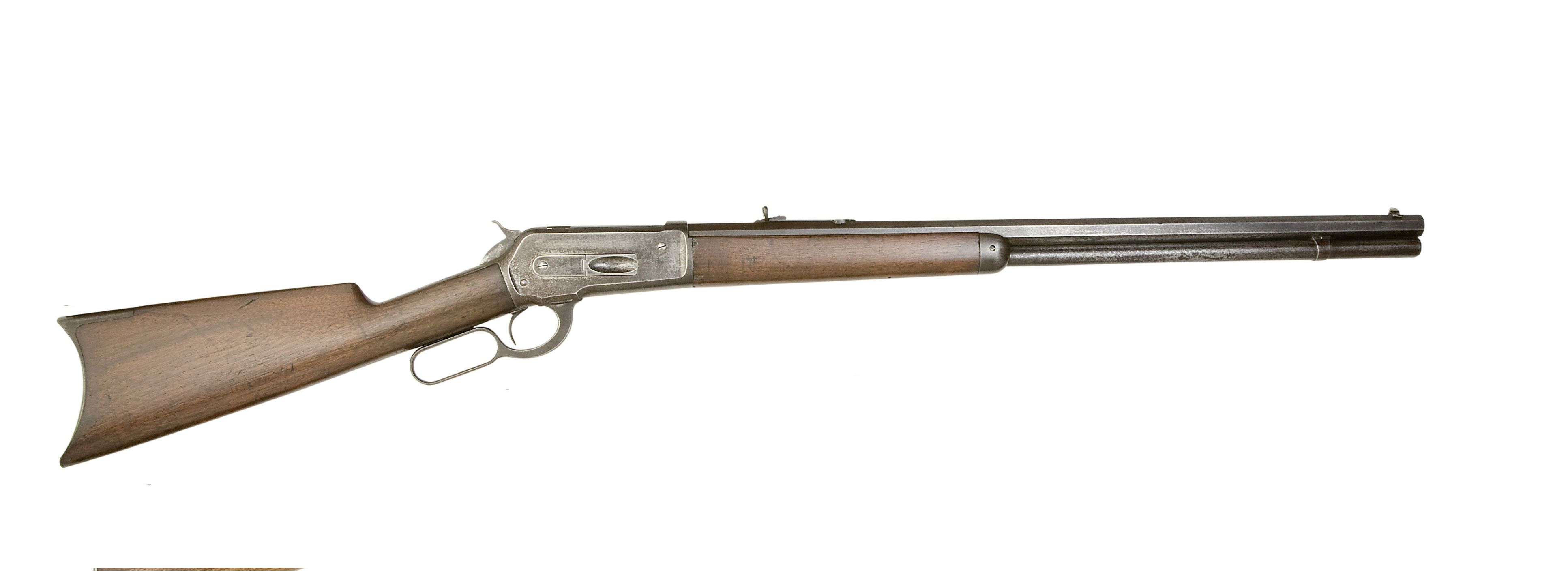 Bonhams : A Winchester .38-56(W.C.F.) 1886 Model Lever-Action Rifle