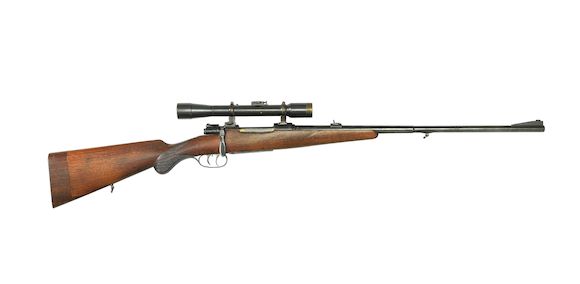Bonhams : A 7.9x57mm bolt-magazine rifle by R. Hoffman, no. 13577