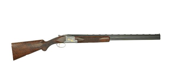 Bonhams : A fine 12-bore 'Black Duck' single-trigger over-and-under ...