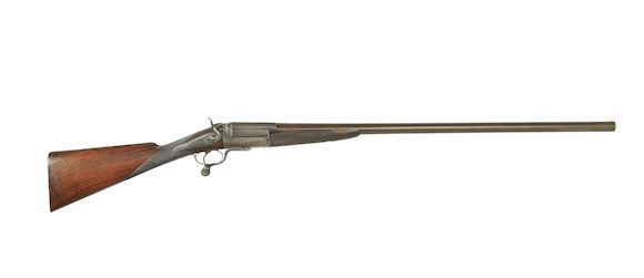 Bonhams : An 8-bore single-barrelled hammer wild-fowling gun by Adams ...
