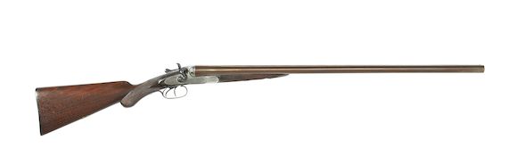 Bonhams : A 12-bore sidelock hammer gun by W.H. Wakefield & Co., no. 104403