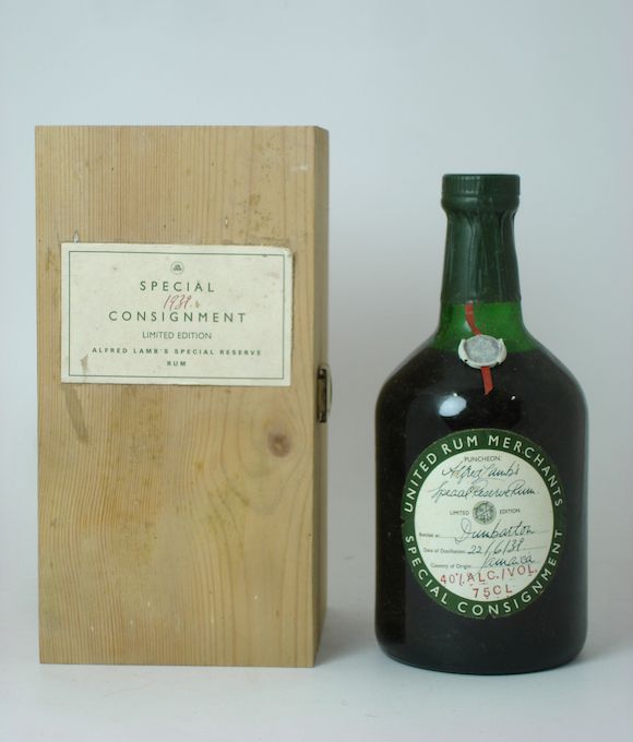 Bonhams : Alfred Lamb's Special Consignment Rum-1939