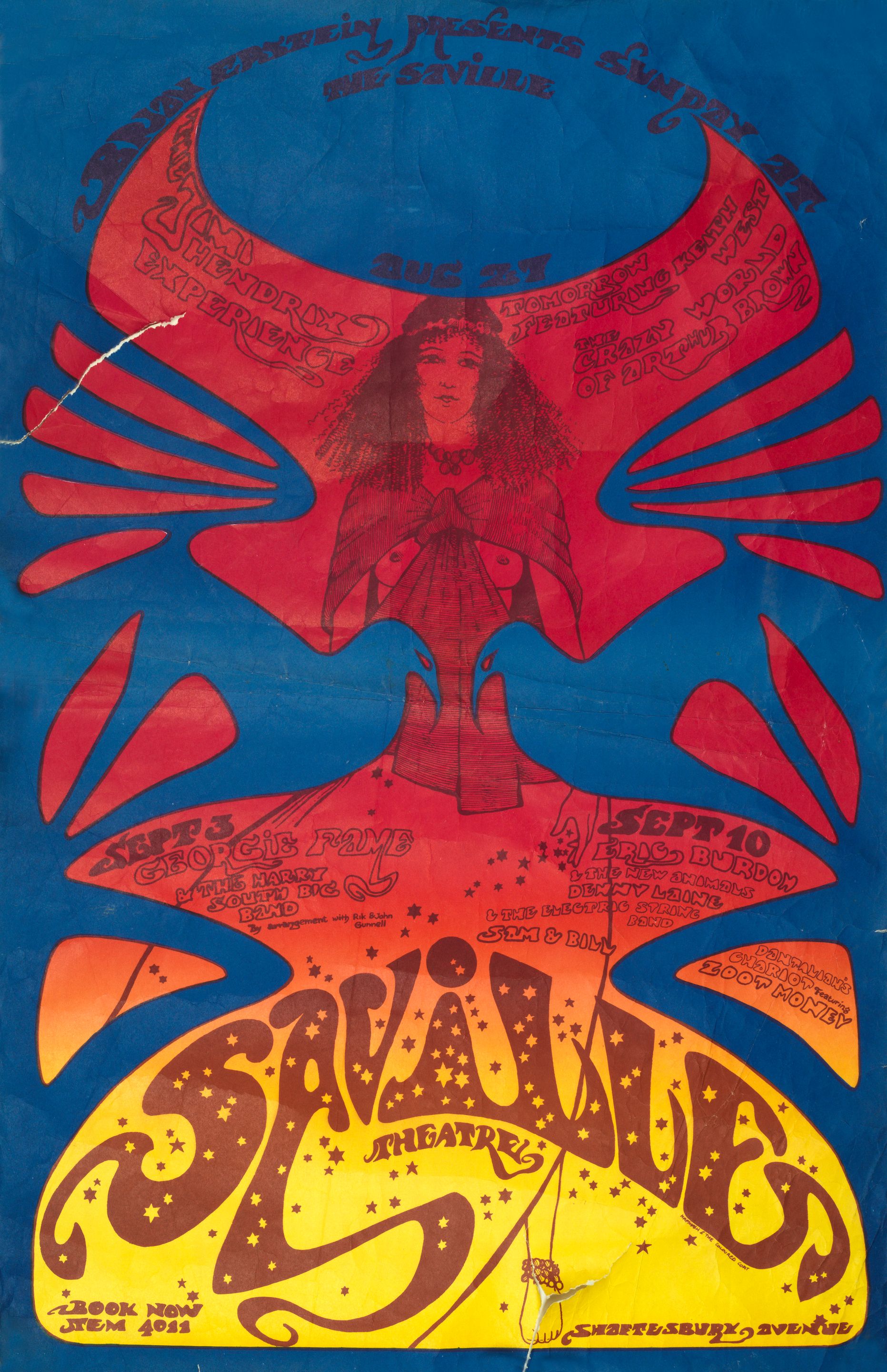 Bonhams : Psychedelia a group of promotional posters by Hapshash and ...