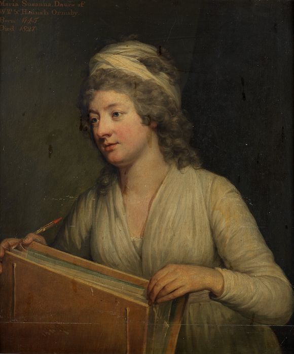 Bonhams : English School, 19th Century Portrait of Maria Susannah ...
