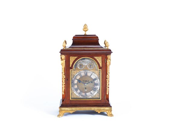 Bonhams : A late 18th century quarter chiming table clock Stephen ...