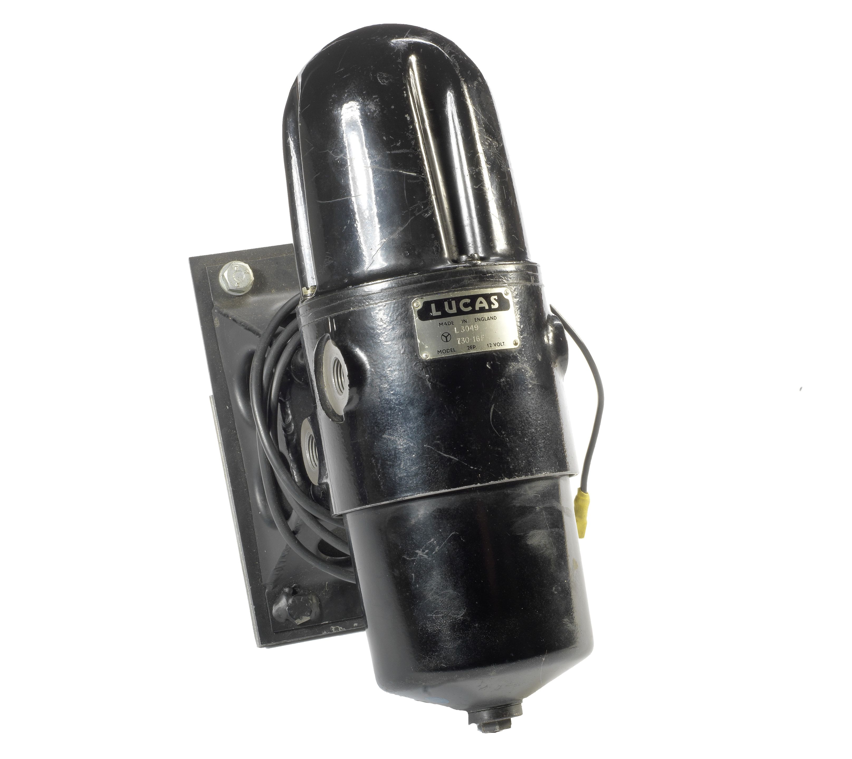 Bonhams Cars : A Lucas 'Bomb' type fuel pump with lightweight mounting ...